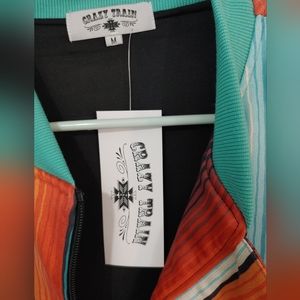 Crazy Train | Jackets & Coats | Crazy Train Orange Serape Western ...